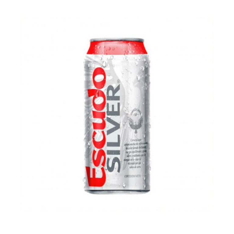 Cerveza Escudo Silver Lata 470 cc. - Mayorista Contigo